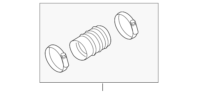 2015-2018 Porsche Macan Connector Hose 95B-145-832-C | Sunset Porsche Parts