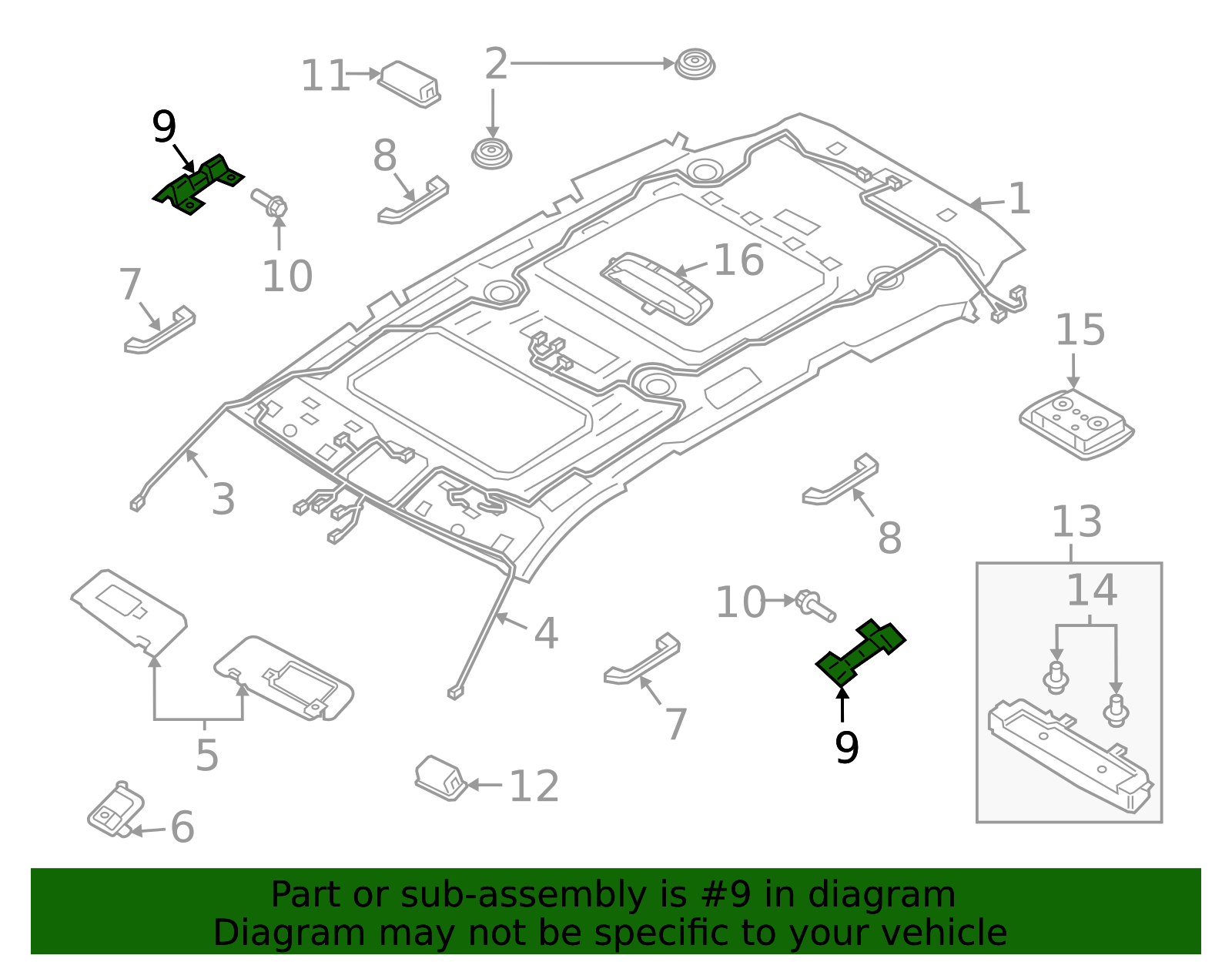 2020-2024 Kia Telluride Mount Bracket - Driver's Side (LH) 85331-S9200 ...
