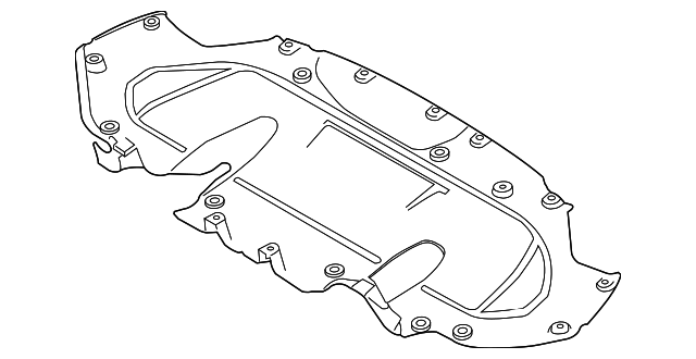 51758060097 - 2018-2023 BMW M5 Rear Shield (51-75-8-060-097) | BMW of ...