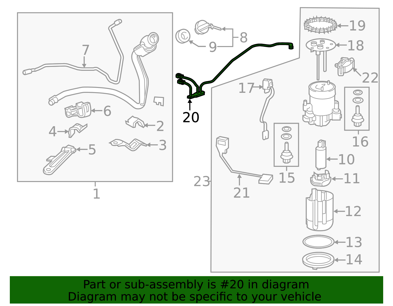 2018-2022 Lexus RX350L Fuel Hose 77209-48170 | OEM Parts Online