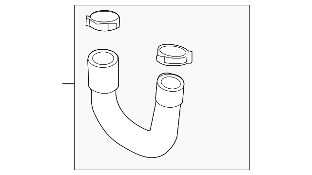2009-2013 Porsche 911 Engine Coolant Hose 9A1-106-660-01 | Gaudin ...