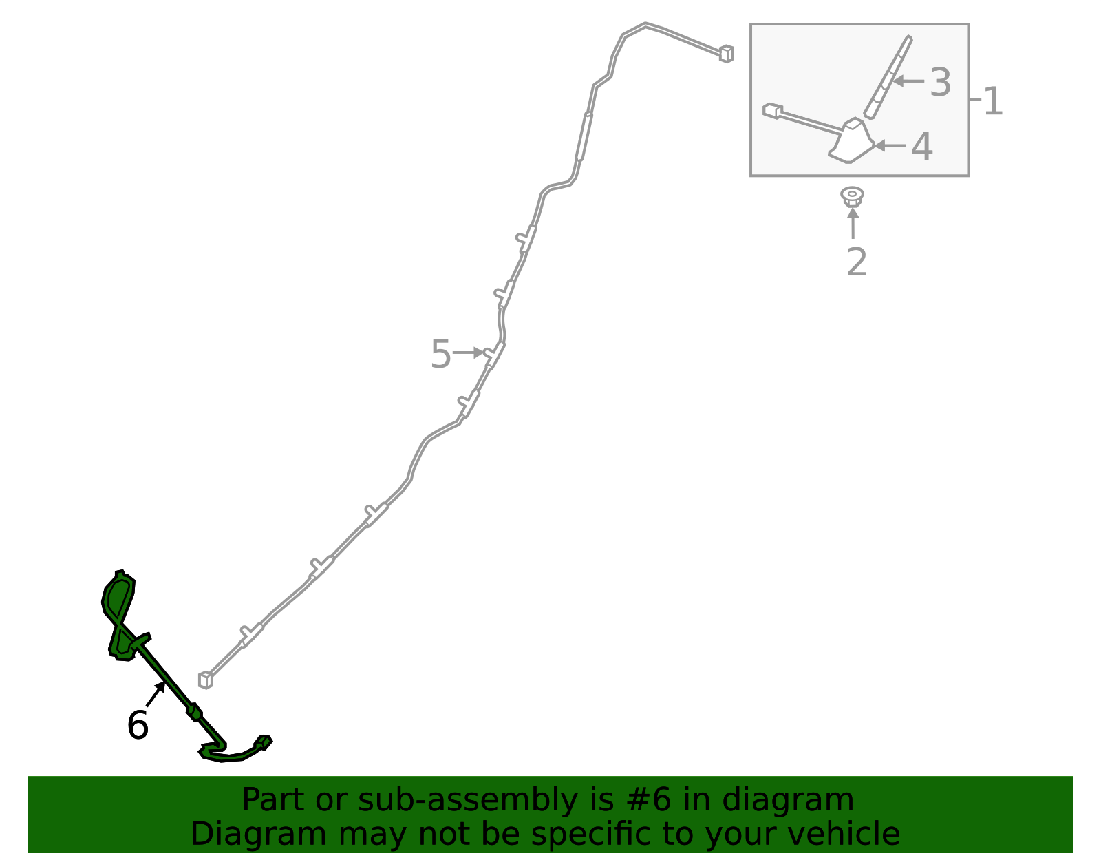 2019 Nissan Versa Note Feed Line 28241-3VY0A | Team Nissan Inc.