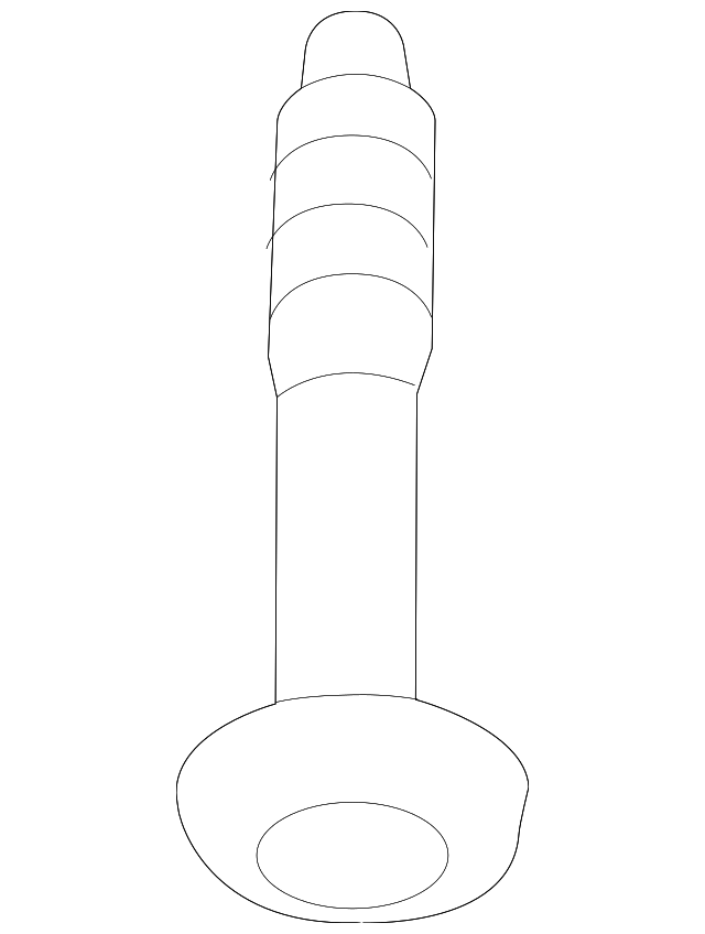 2018-2025 Audi Front Shield Mount Bolt WHT-008-613 | Audi USA Parts