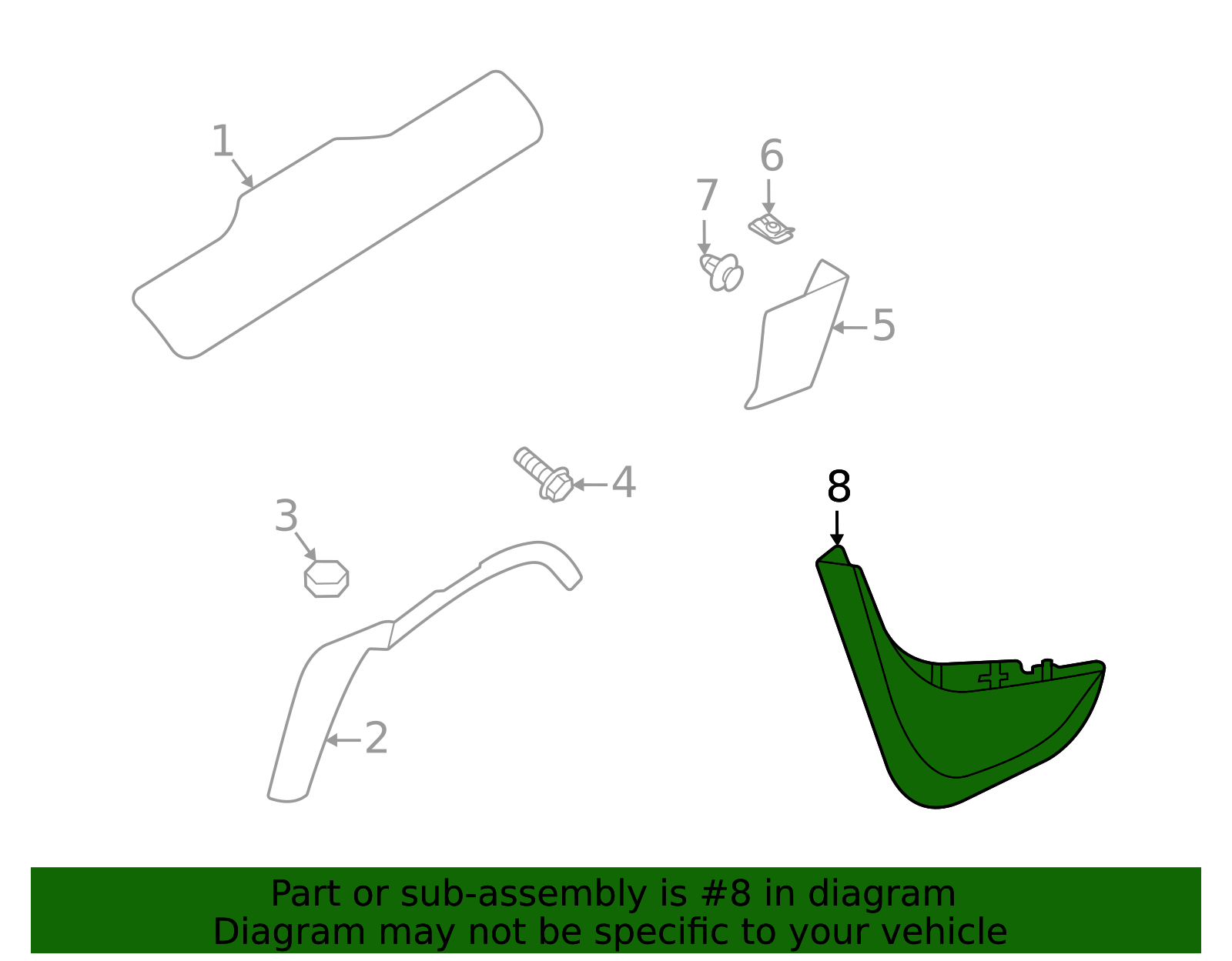 VPLEP0388 - Rear Classic Mudflaps 2021-2023 Land Rover | Land Leaping ...