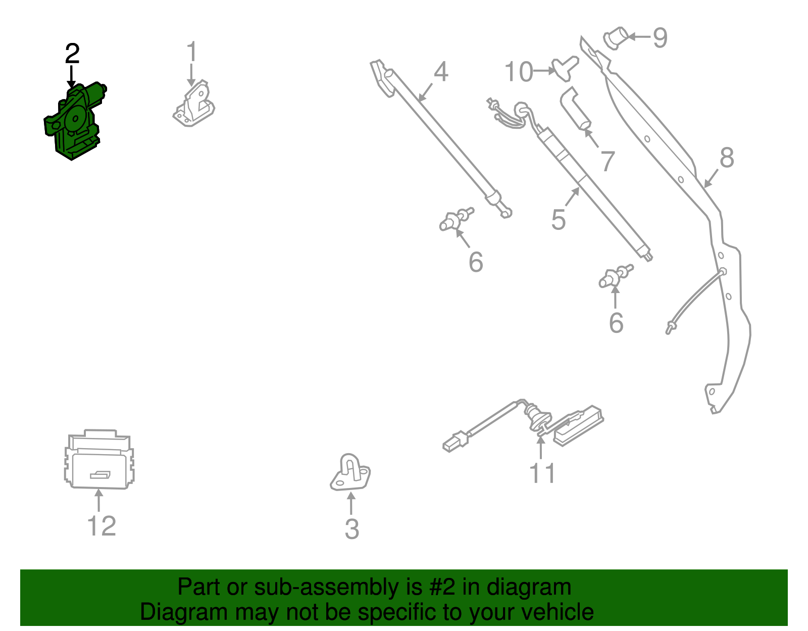 Official Nissan USA 90500-7FM0A - Lock Assembly 2017-2024 Nissan ...