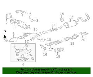 Genuine Official Toyota Gasket, Exhaust Pipe part# 90080-43036 for ...