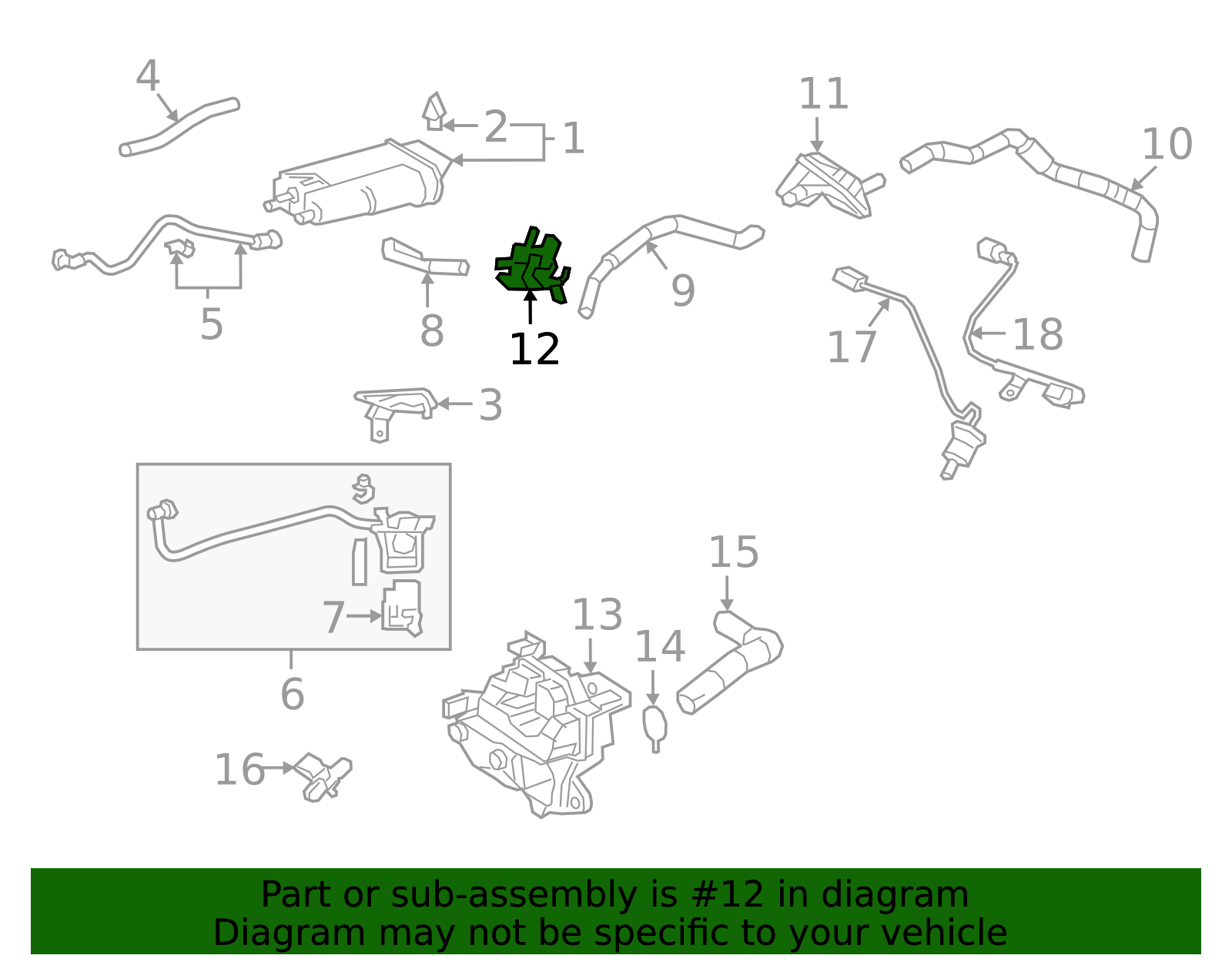 25860-24040 - Lexus Purge Solenoid 2019-2022 Lexus UX200 | Performance ...