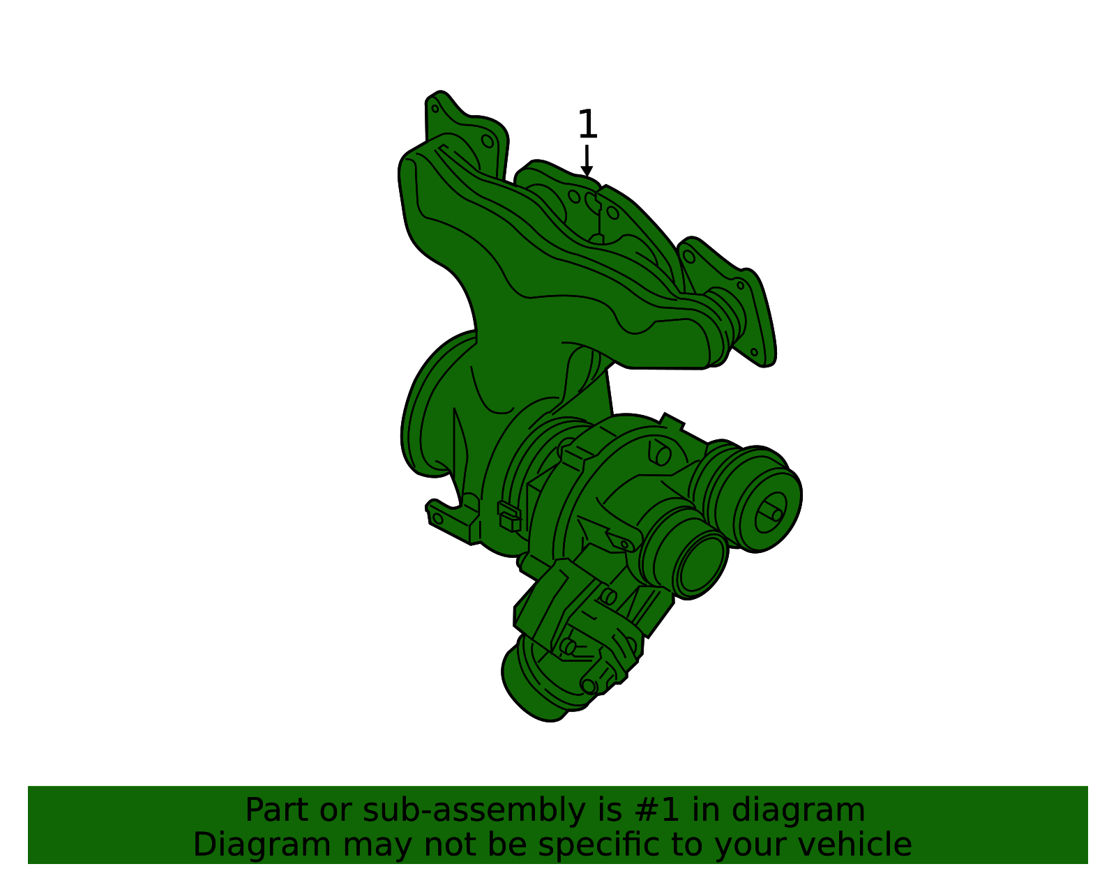 2022-2025 Volvo Turbocharger 36013239 | TascaParts.com
