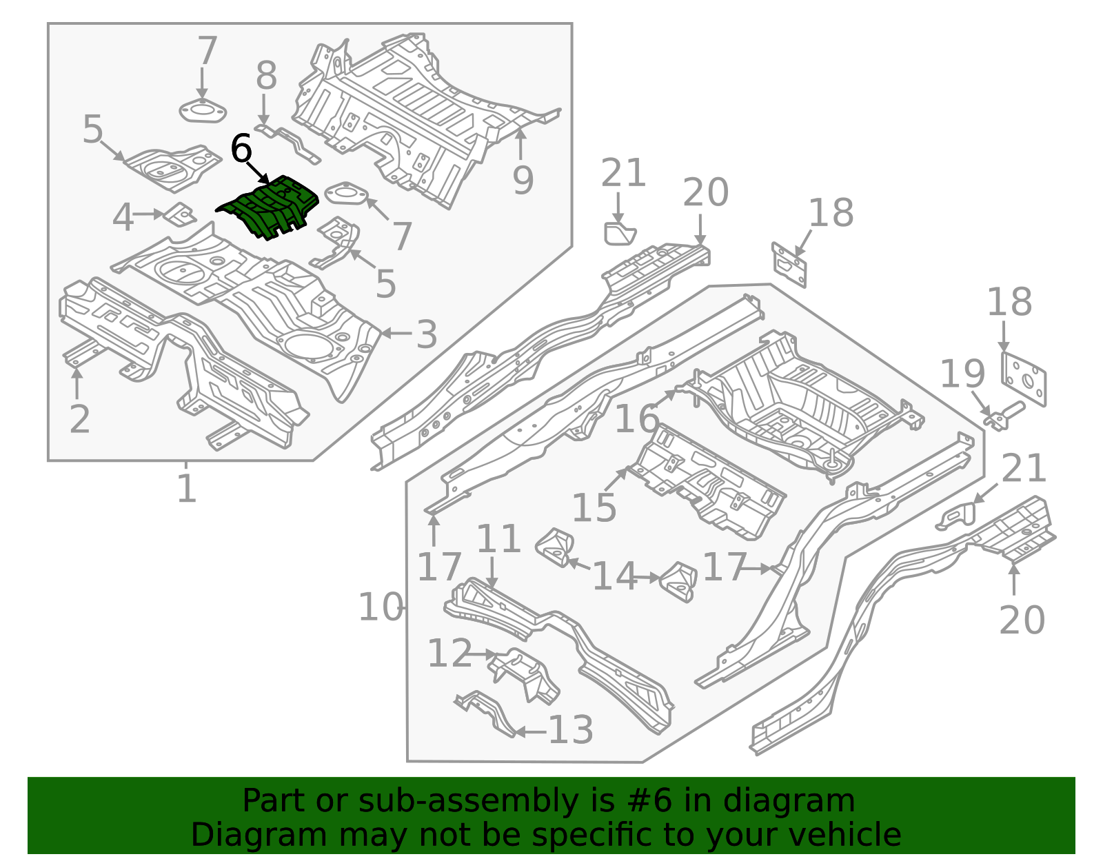 2023-2025 Genesis G90 Center Reinforced 65517-T4050 | MotorMotor