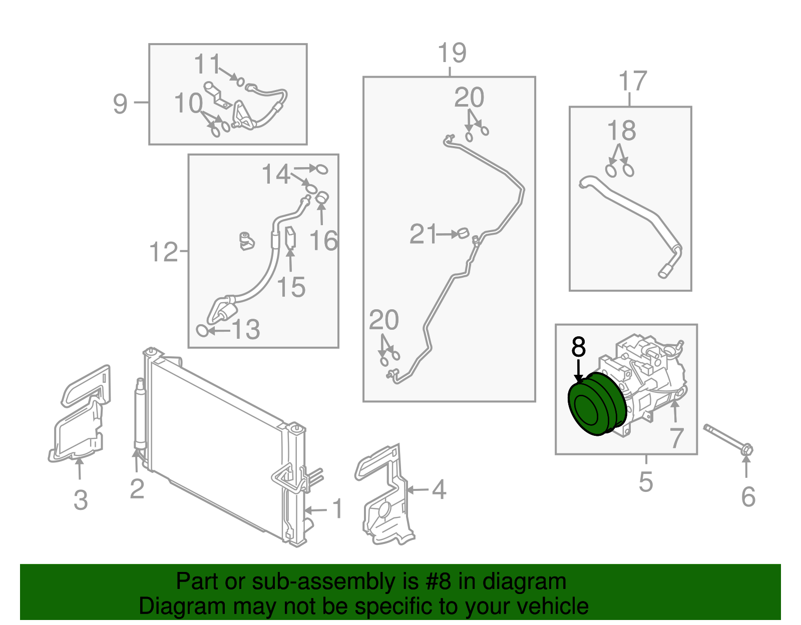 92660-1CB0A - 2009-2020 Nissan 370Z - Clutch & Pulley | Anicra Nissan Parts