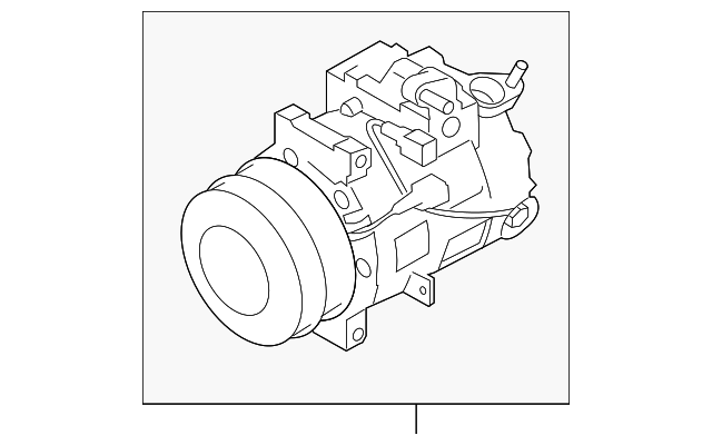 2009-2020 Nissan 370Z Compressor 92600-1CB2A | Boro Nissan Parts