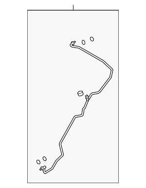 92440-1EA0A - 2009-2020 Nissan 370Z - Liquid Line | Anicra Nissan Parts