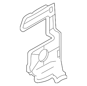 2009-2012 Nissan 370Z Side Seal 92185-1EA0A | Team Nissan Inc.