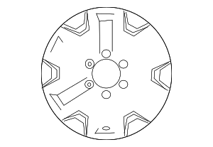 2016-2023 Toyota Tacoma Wheel Disc Black Silver 16 Inch 42611-04161 ...