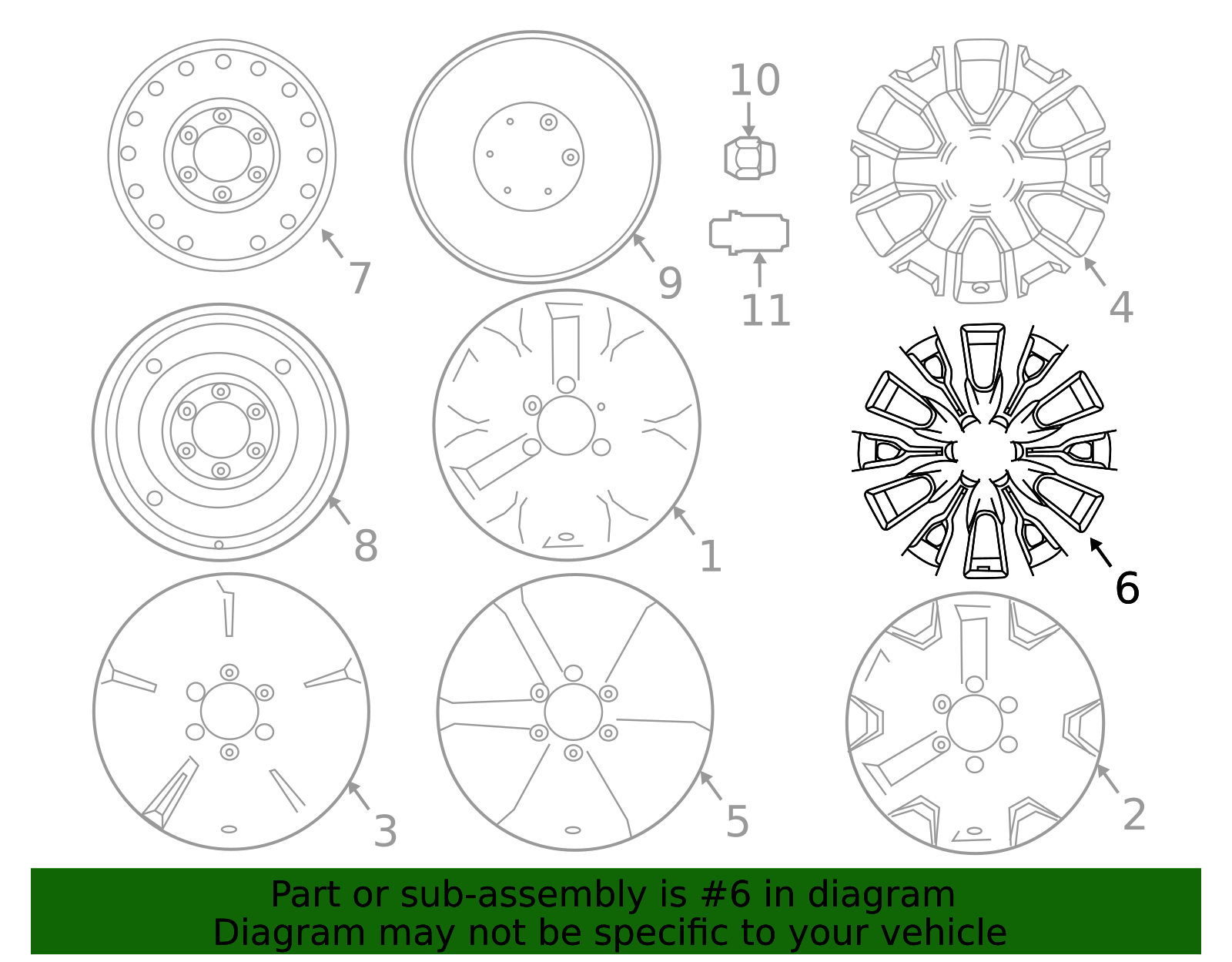 2020-2023 Toyota Tacoma Wheel, Alloy 4260D-04021 | Toyota Parts Center