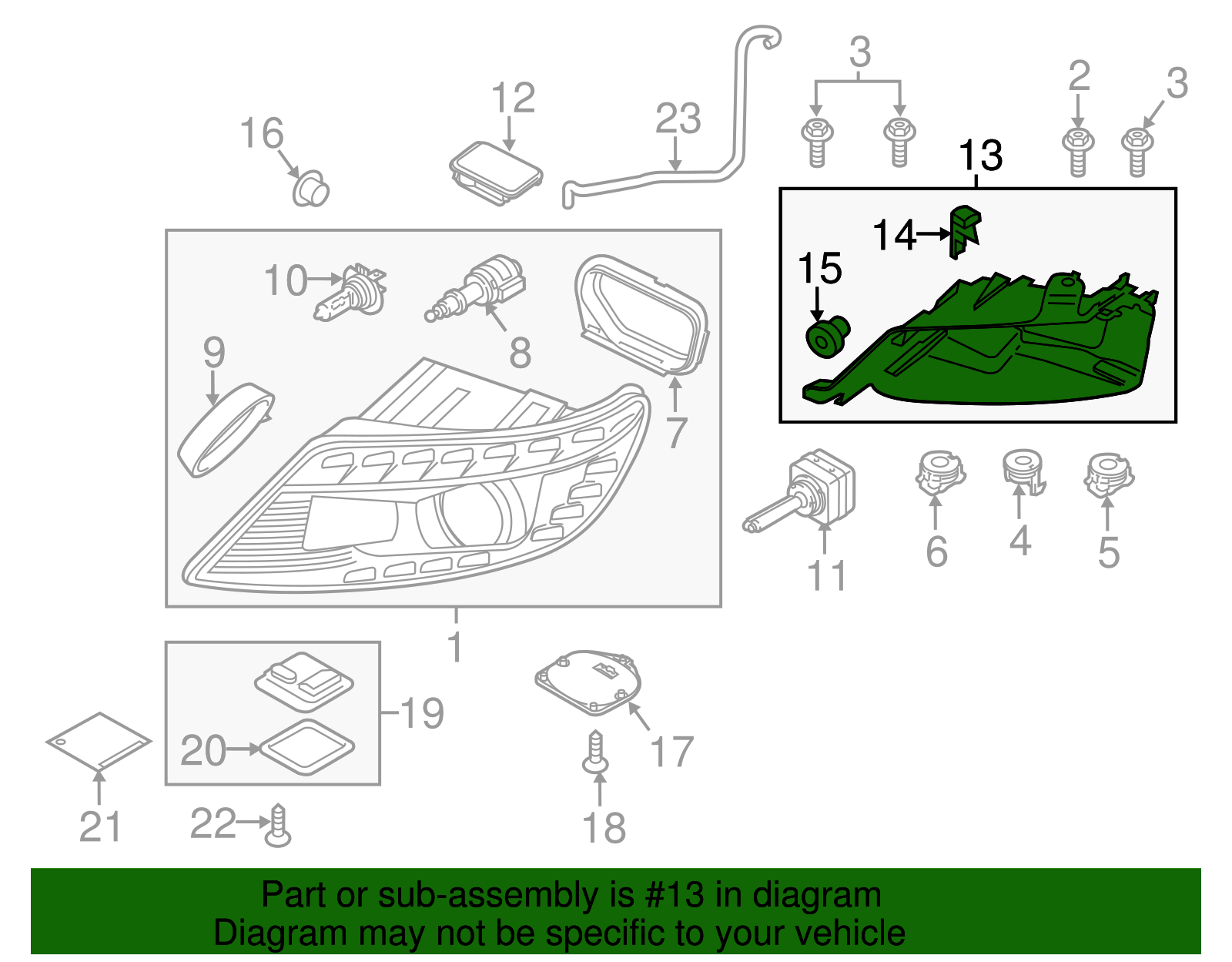4L0-941-614-B - Mount Panel 2010-2015 Audi Q7 | Audi OEM Parts Guy