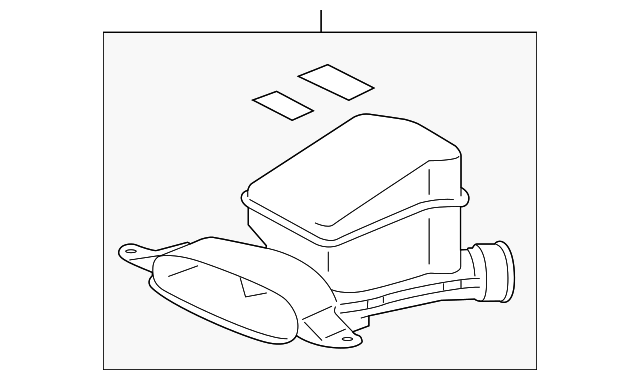 2012-2018 Toyota Engine Air Intake Hose 17750-0V041 | Toyota Parts Center