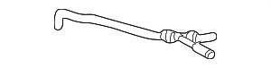 Heater Hose - Keep Cabin Warm with OEM Flow 1635013582 | AutoNation Parts