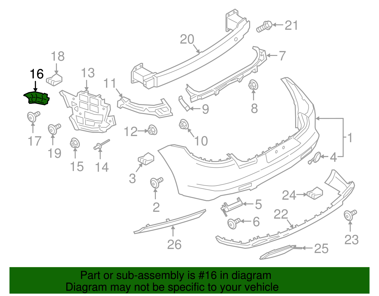 2017-2023 Porsche Panamera Bumper Guide 971-807-253-B | Sunset Porsche ...