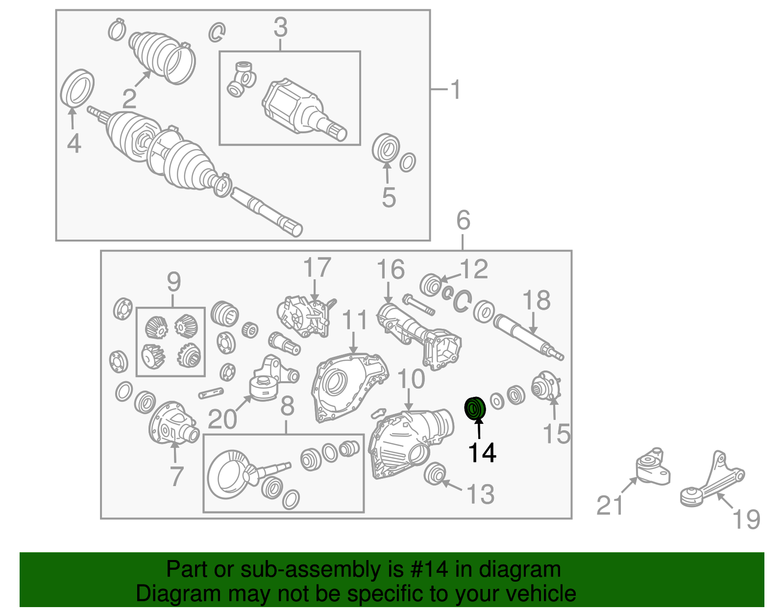 90363-35063 - Toyota Bearing 2007-2022 Toyota | Performance Auto Parts