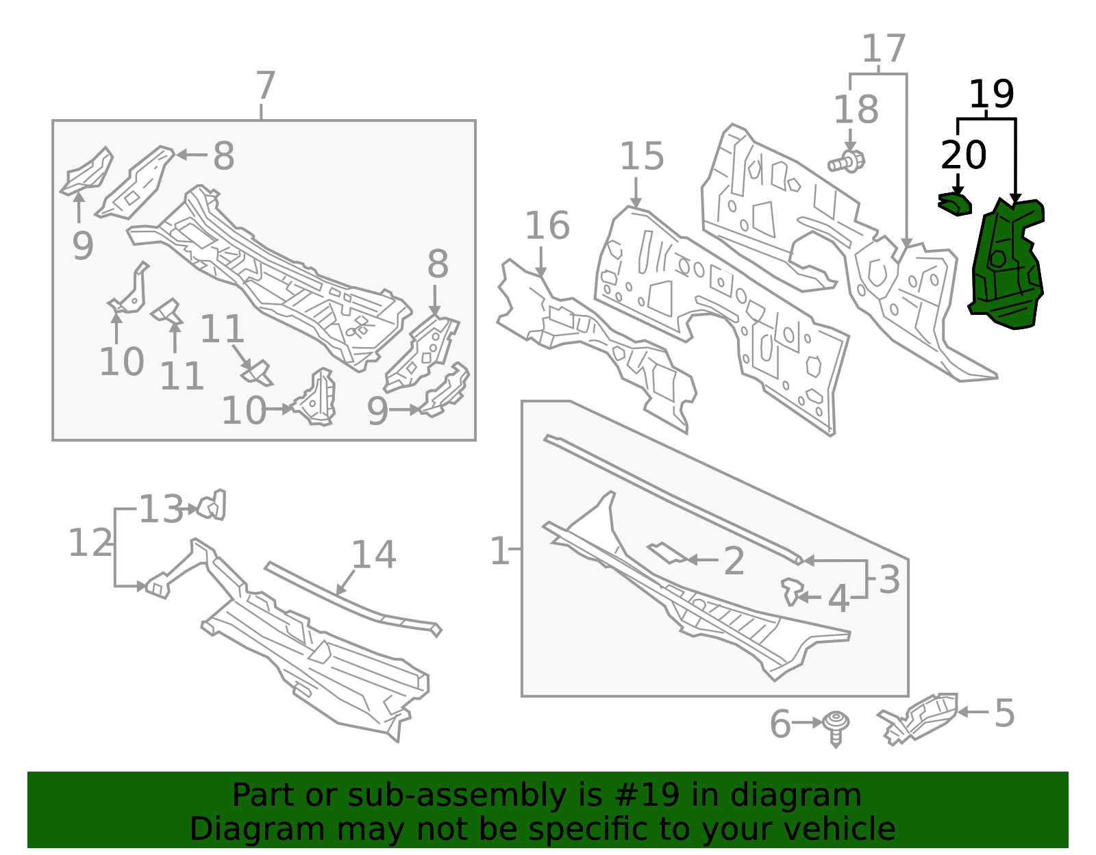 55242-11020 - High-Quality Engine Compartment Insulation for 2018-2025 ...