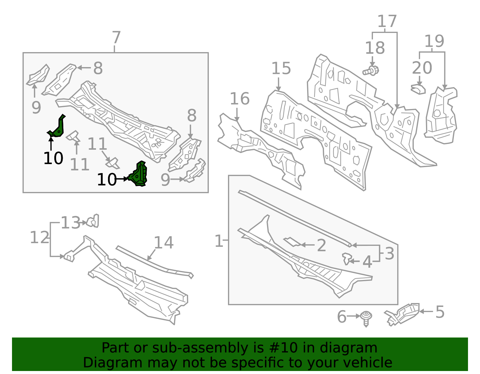 55754-11010 - High-Quality Bracket for 2018-2025 Lexus | AutoNation Parts
