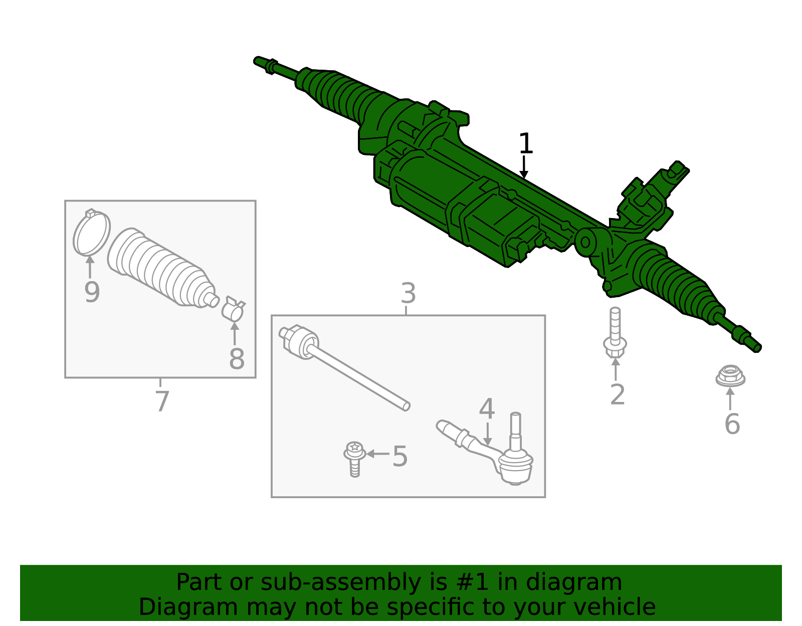 Genuine BMW 32-10-5-A74-963 | Steering Gear | FREE Shipping on Most ...
