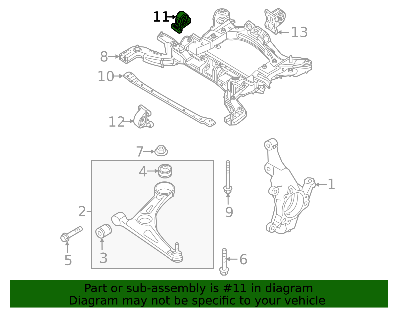 2022-2025 Hyundai Front Mount 218A0-GI000 | QuirkParts