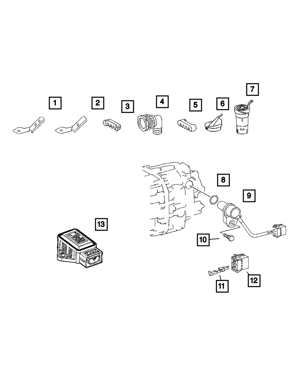 5120342AA - Acceleration Sensor 2004-2006 Dodge | The Official Mopar eStore
