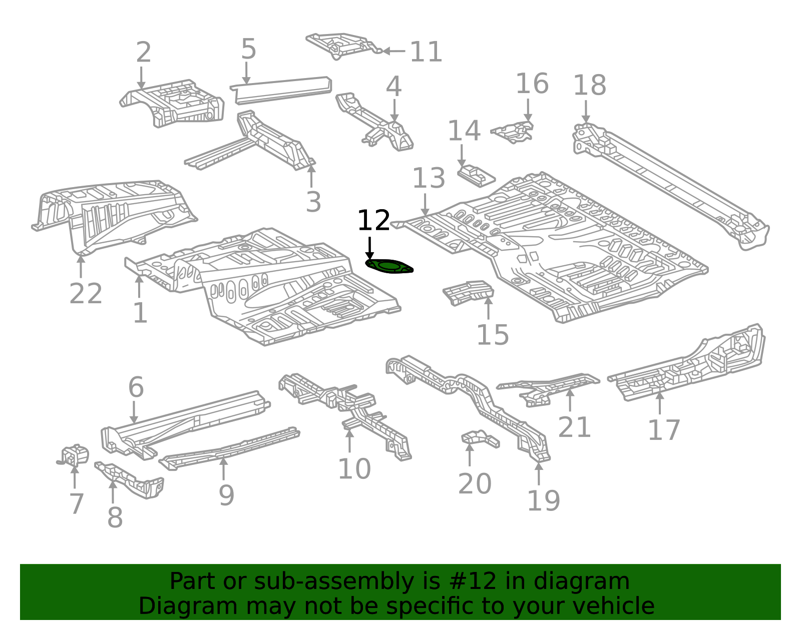 58171-0C010 - High-Quality Access Panel for 2022-2025 Toyota ...