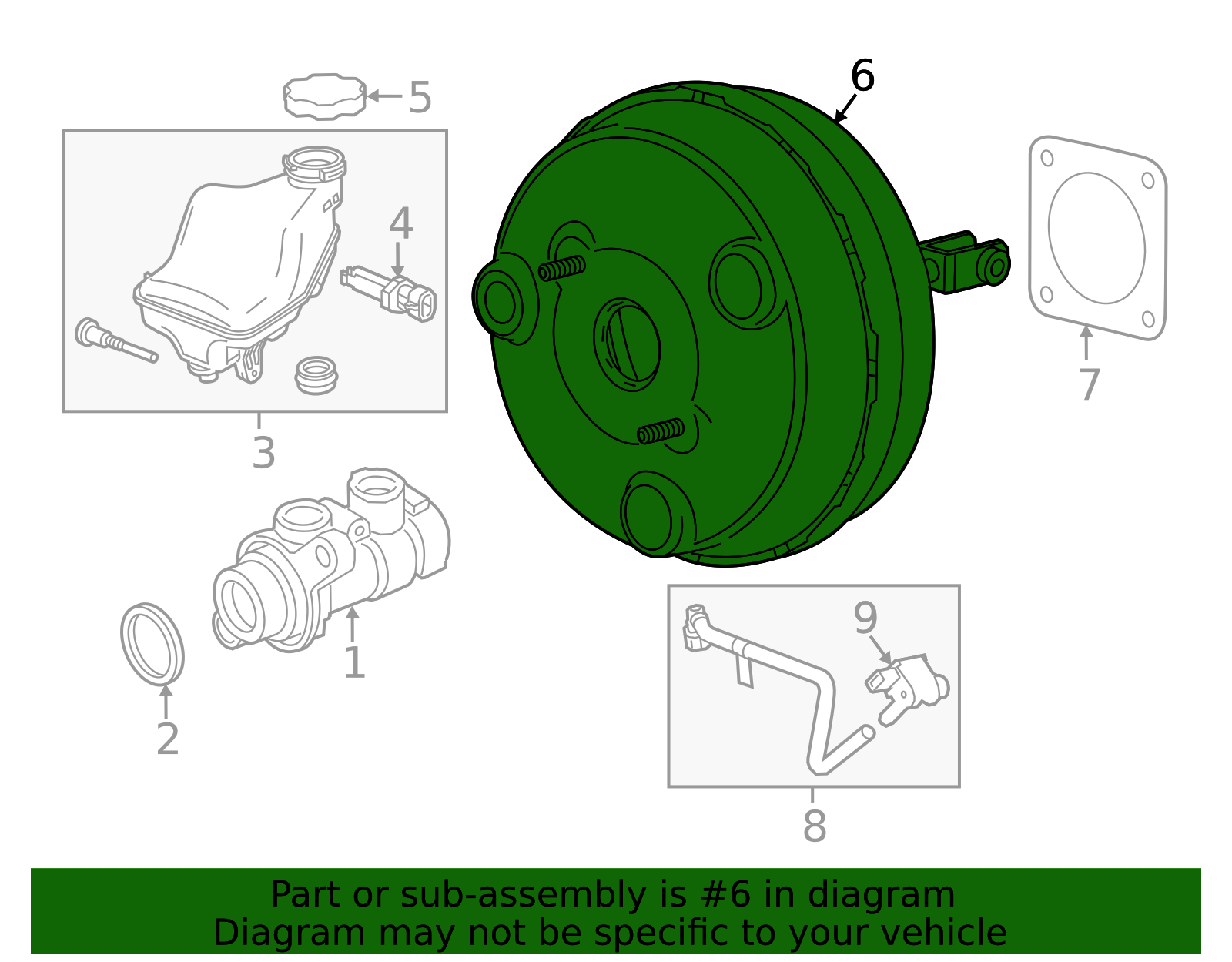 2015-2022 GM Booster Kit 84749955 | Capital Chevy Parts