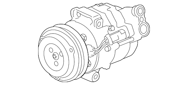 2013-2021 GM Compressor Kit (Replaces Part Number 42698422) 42783843 GM ...
