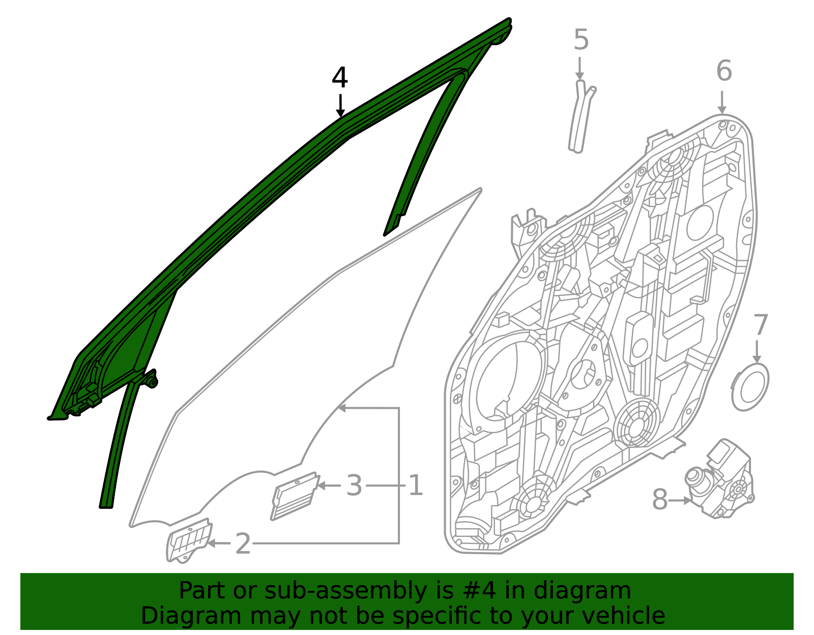 2022 Kia Carnival Run Channel 82540-R0020 | QuirkParts