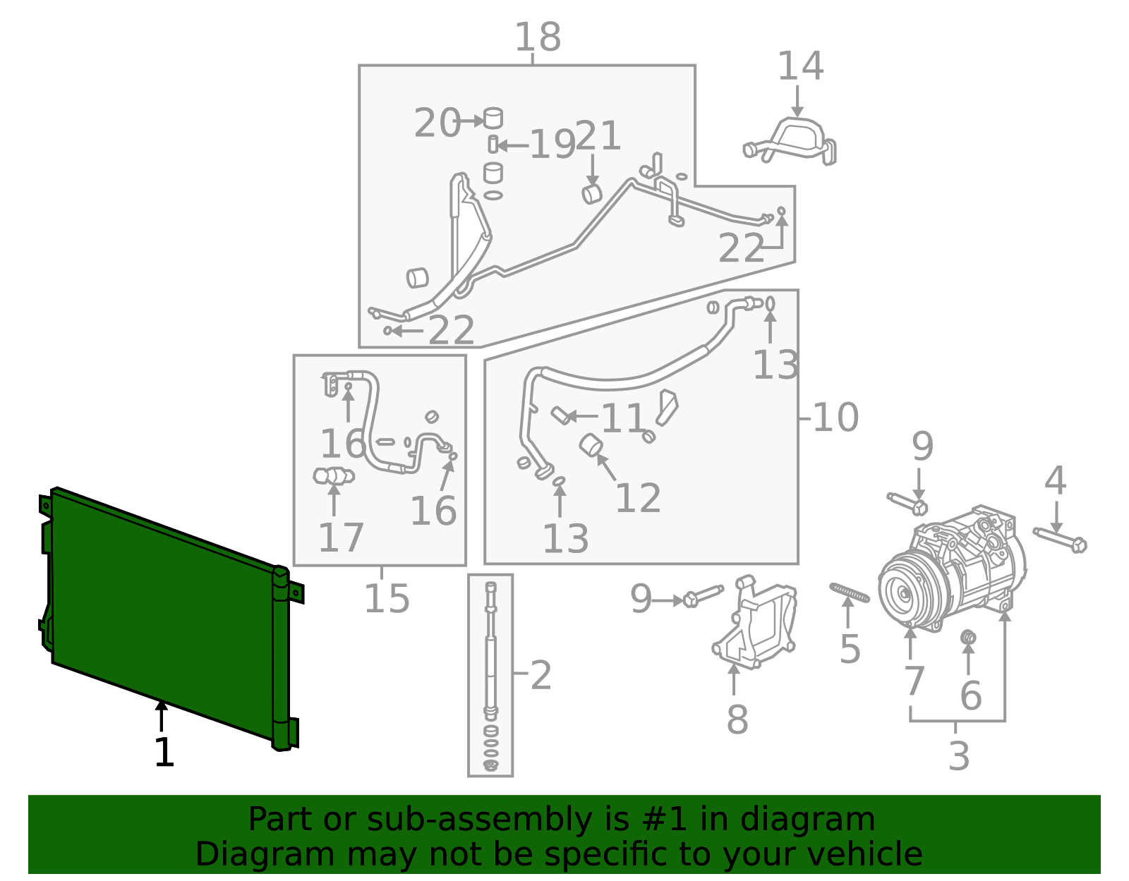 A/C Condenser - OEM Cooling Efficiency for Hot Climates | AutoNation Parts