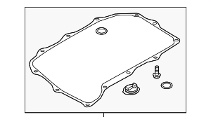 0D5-398-010 - Trans Pan Repair Kit 2017-2024 Audi | Audi OEM Parts Guy
