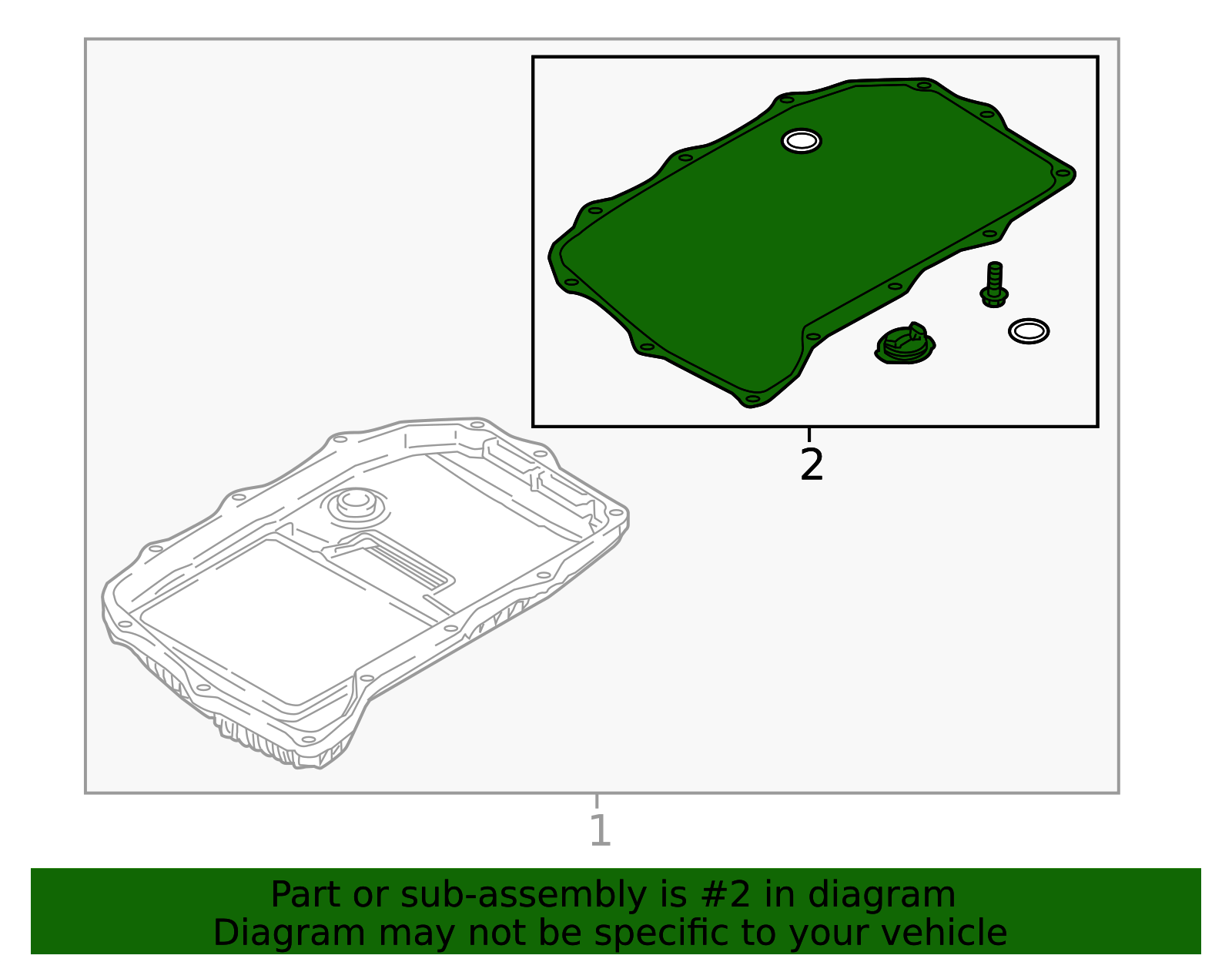 0D5-398-010 - Trans Pan Repair Kit 2017-2024 Audi | Audi OEM Parts Guy