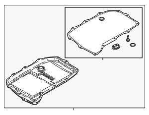 2017-2025 Audi Trans Pan 0D5-398-009-C | OEM Parts Online