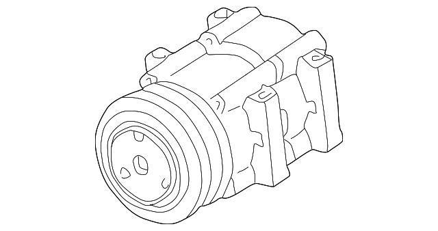 4R3Z-19703-A - A/C Compressor 1989-2011 Ford | Ford Parts Direct