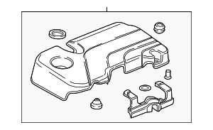 2023-2025 GM Engine Cover 25206476 | Capital Chevy Parts