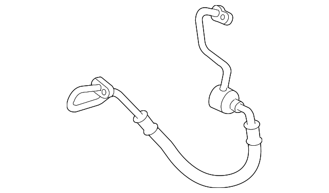 2007-2011 Toyota Camry Discharge Hose 88711-33200 | Toyota Parts Center