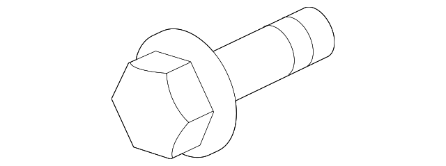 Genuine Toyota A/C Condenser Mount Bolt part# 90080-10106 for 2007-2011 ...