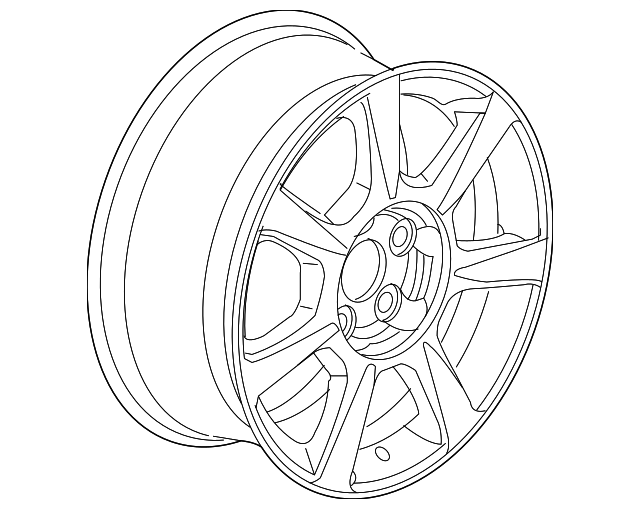 2010-2014 Cadillac CTS 17X8-Inch Wheel 22818052 | Shop Matick Buick GMC