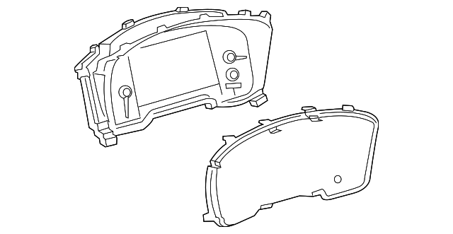 83800-1EE80 - Instrument Cluster 2023 Toyota Corolla | Toyota San Diego ...