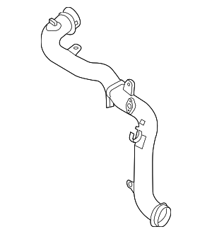 2005-2006 Volkswagen Jetta Inter-Cooler Pipe 3C0-145-840-H | VW Direct ...