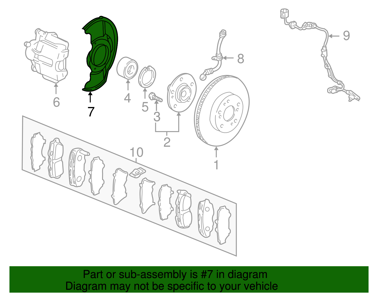 43110-S9A-003 - Honda Splash Shield 2002-2004 Honda CR-V | Performance ...