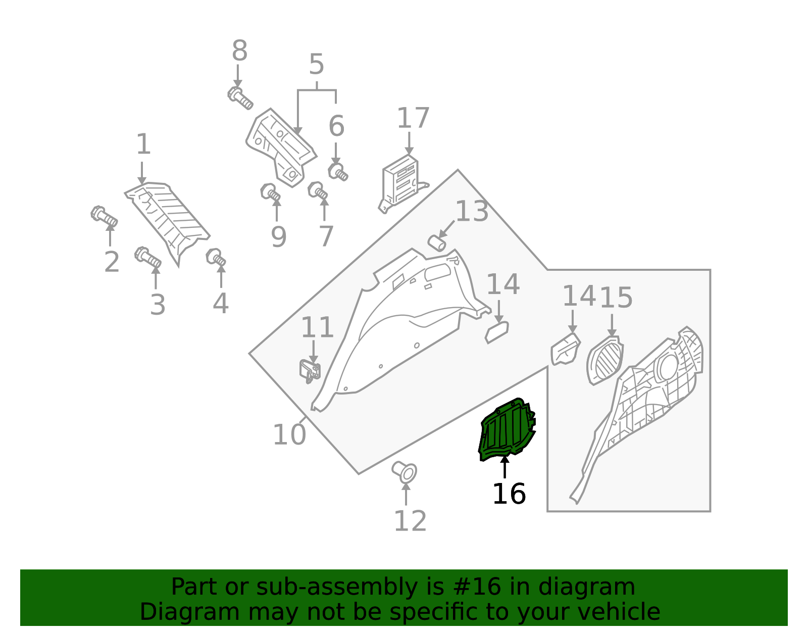 2007-2012 Hyundai Santa Fe Cover 85785-2B000 | MotorMotor