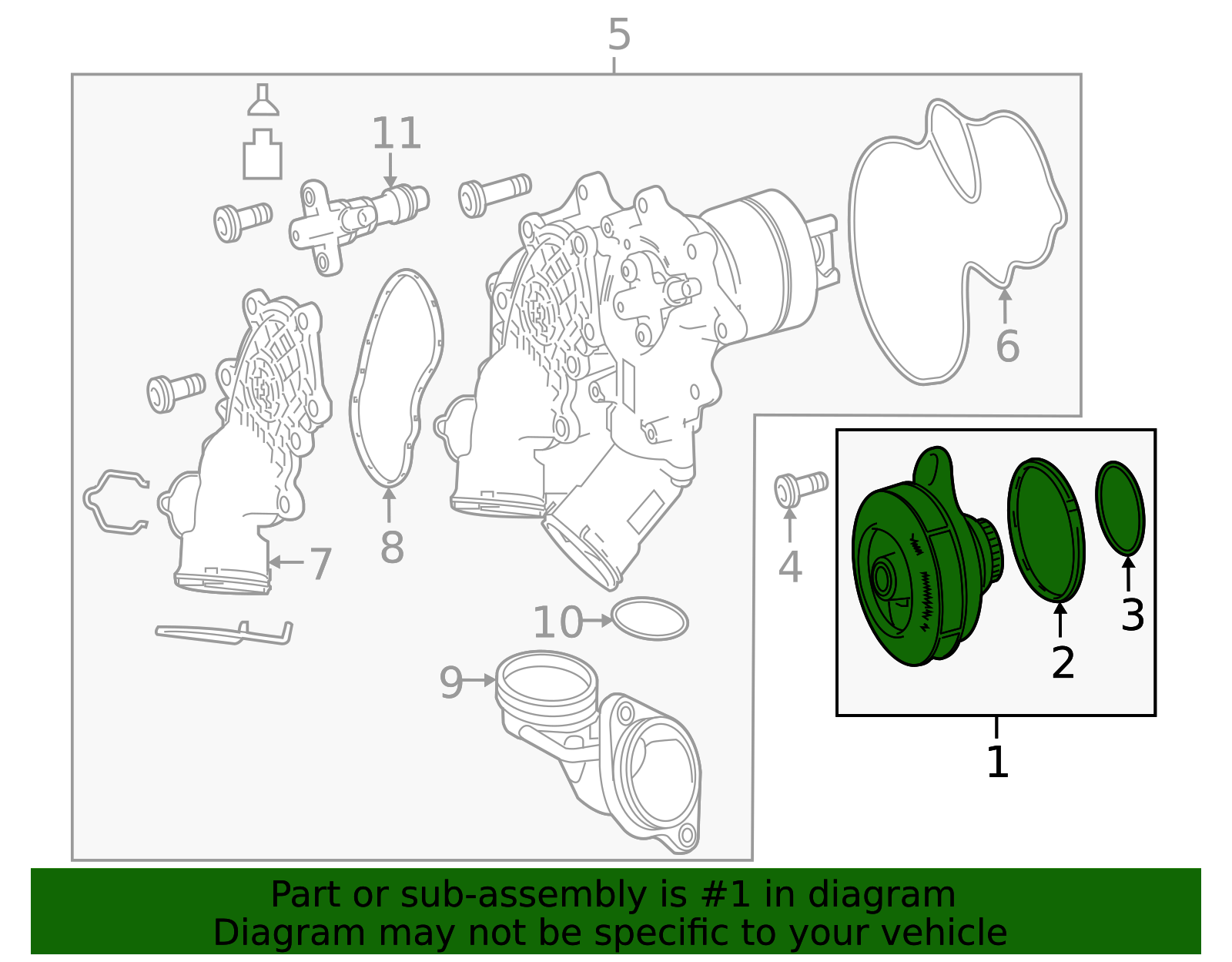 177-200-04-00 - Water Pump 2015-2025 Mercedes-Benz | Mercedes-Benz ...