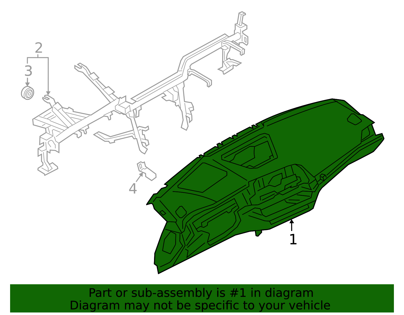 2022-2025 BMW Instrument Panel 51-45-9-628-073 | BMW Parts Online Hub