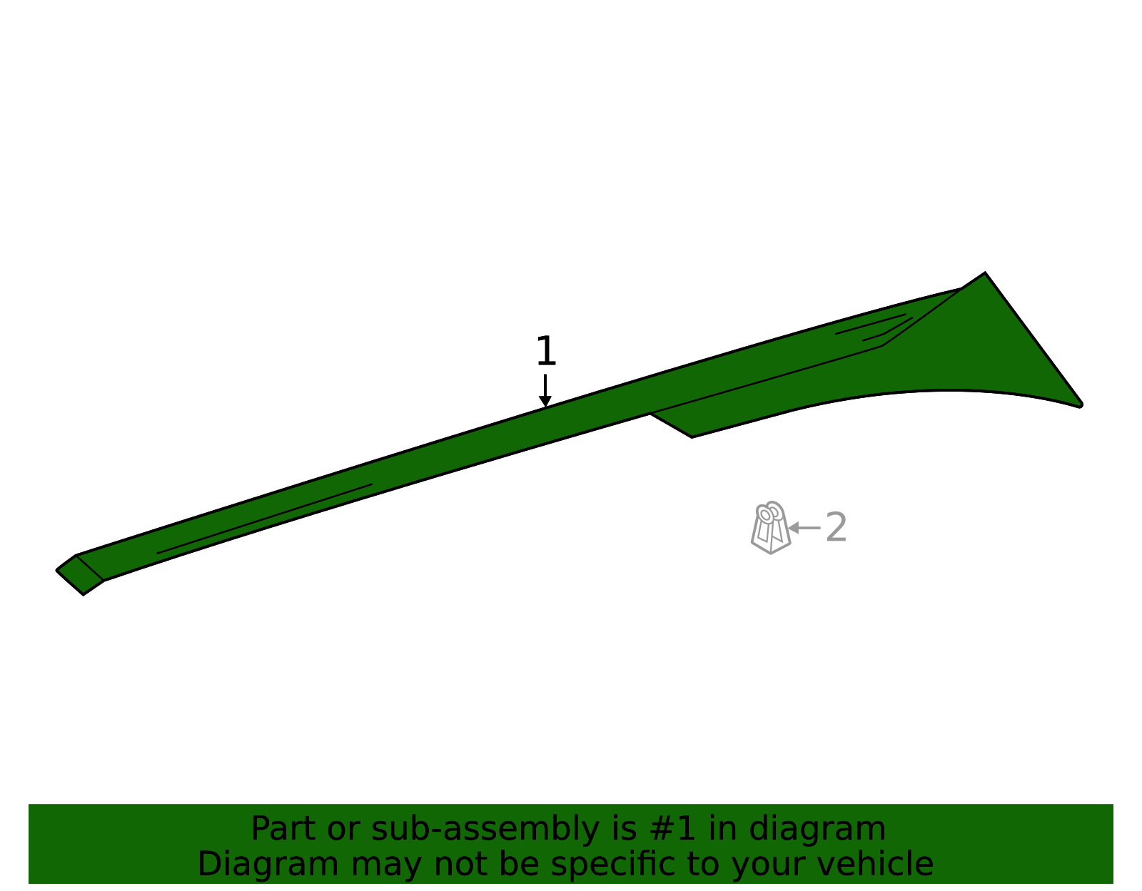 2018-2024 Buick Enclave Applique 84631399 GM | GMPartsDirect.com