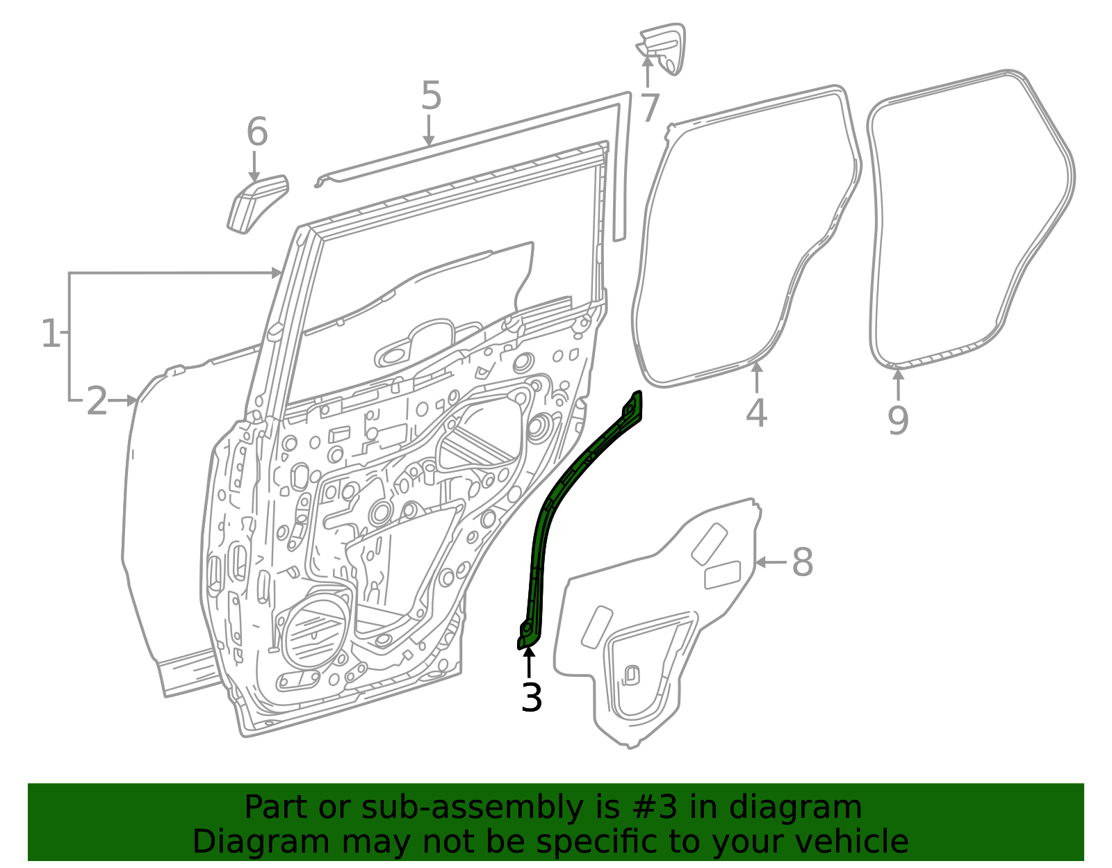 Door Seal – OEM Weatherproofing for a Quieter Ride | AutoNation Parts